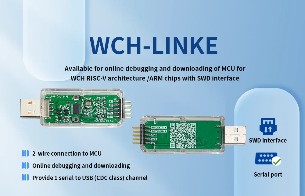 CH32V003 WCH LinKE Debugger Programmer (Available in India)